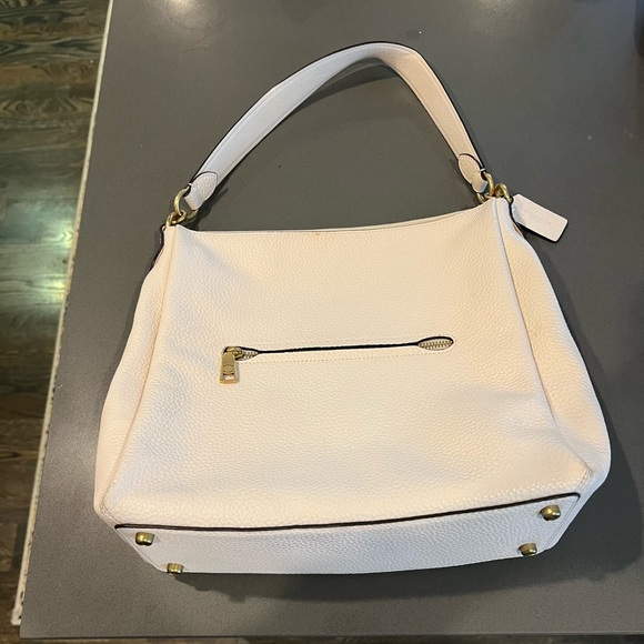 Coach | Bags | Coach Ivory Shay Shoulder Bag | Poshmark